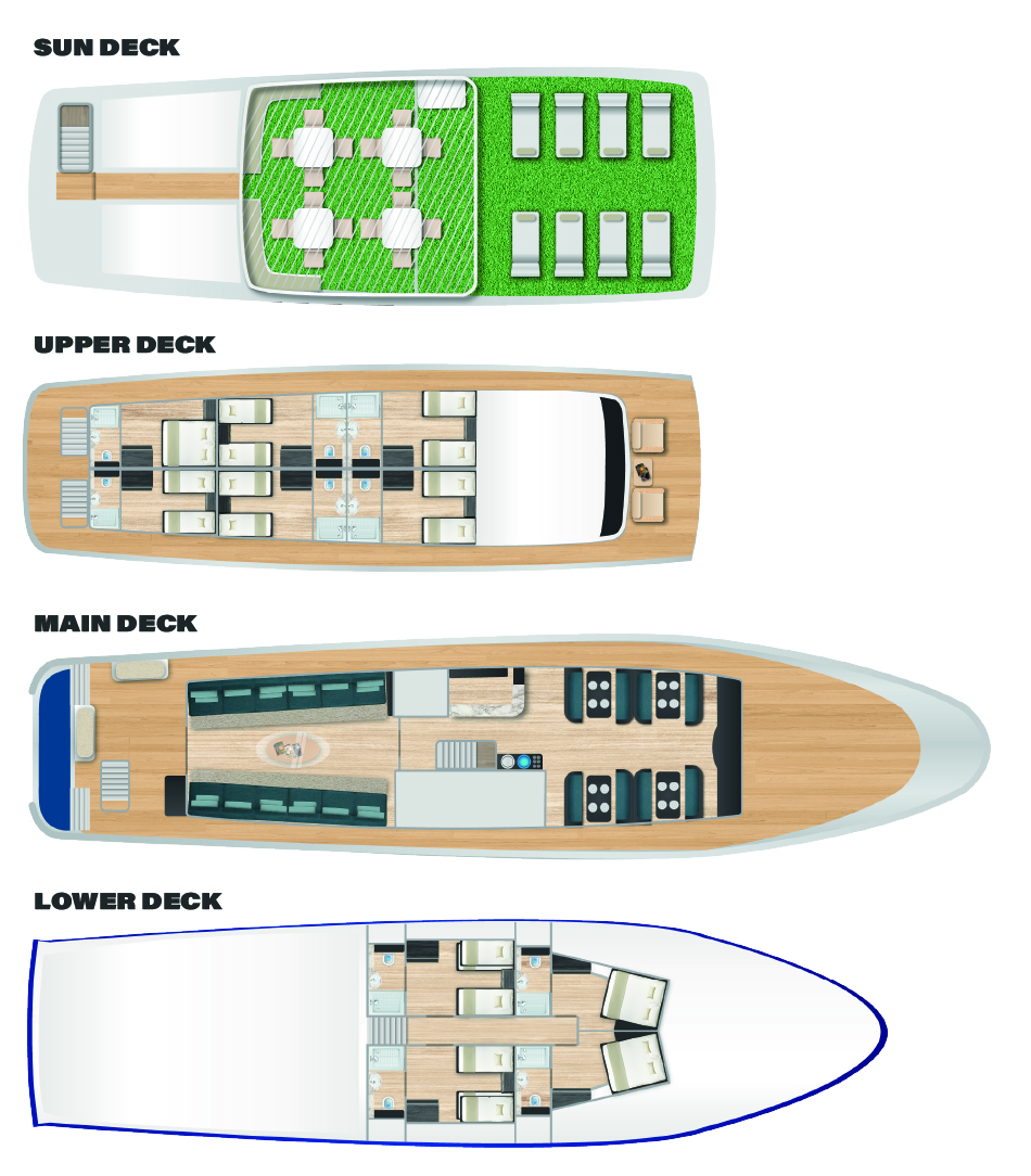 Yacht Deck Plans Palm Beach 50